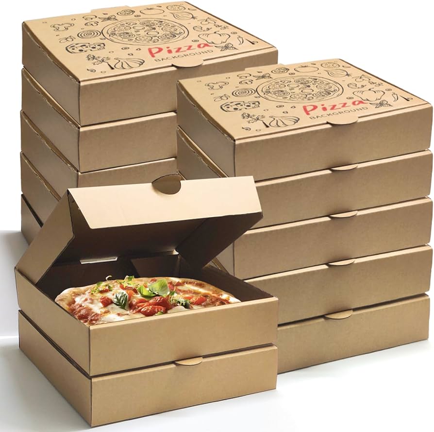 7″ Enviro Range Pizza Box – Ultrapak Packaging