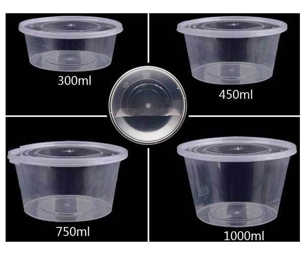 16 Oz (450ml) Round Containers – Ultrapak Packaging