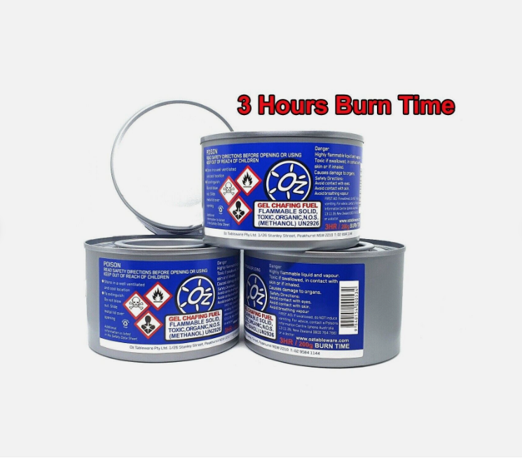 HG3 – 3 HR Chafing Heat Gel Fuel – Ultrapak Packaging