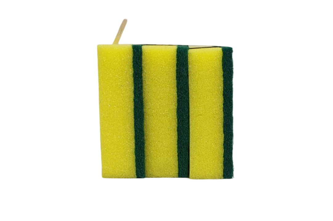 Sponge & Scourer Set 3 Pcs – Ultrapak Packaging