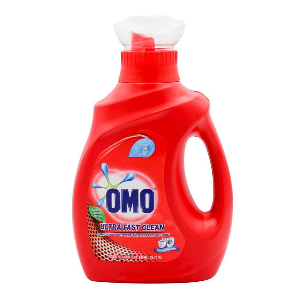 OMO Ultra Fast Laundry Liquid 968ml - Ultrapak Packaging