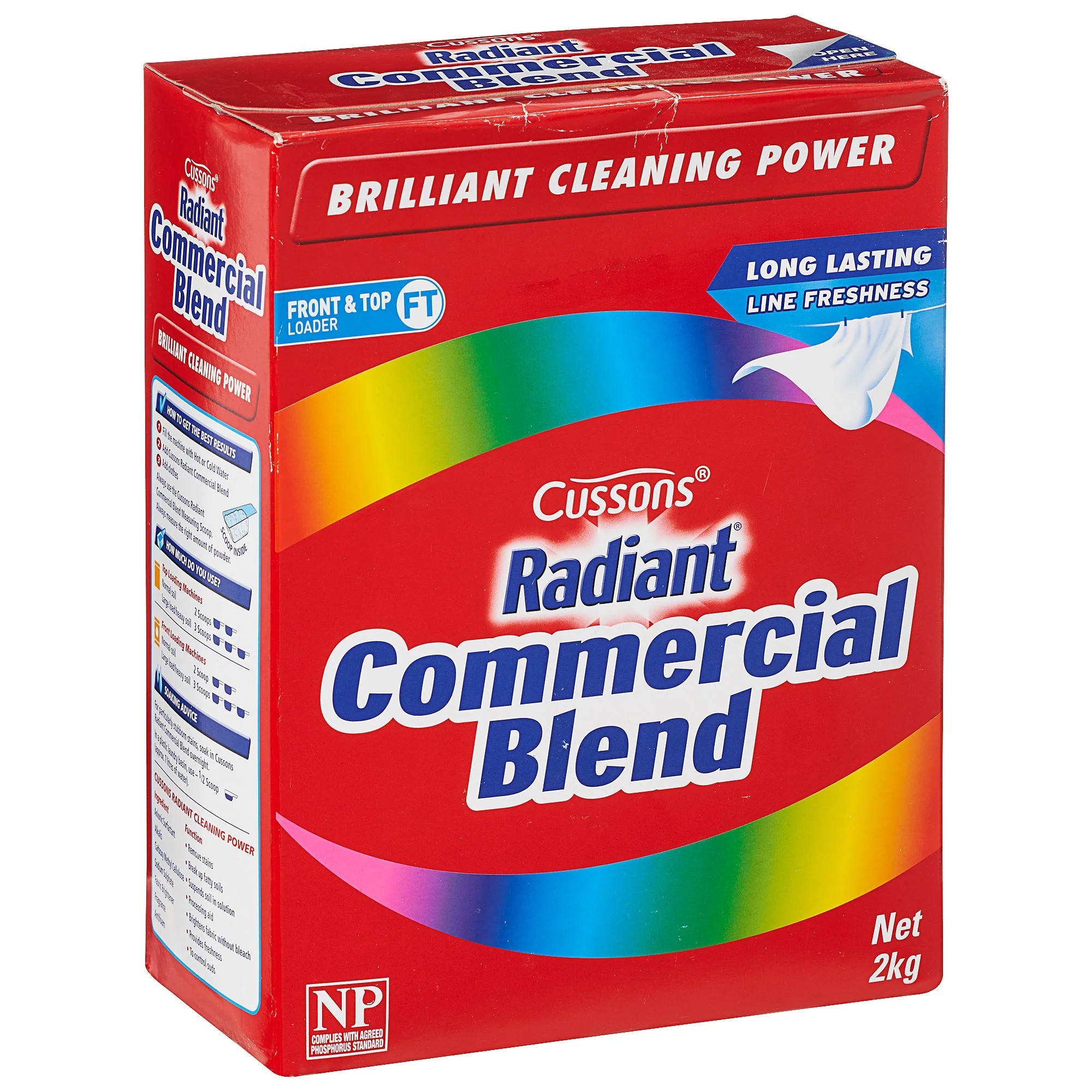Radiant Laundry Powder Commercial Blend – Ultrapak Packaging