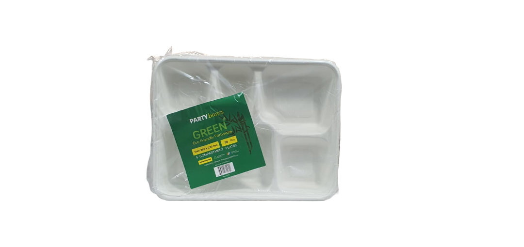 5 Compartment Plates - Ultrapak Packaging